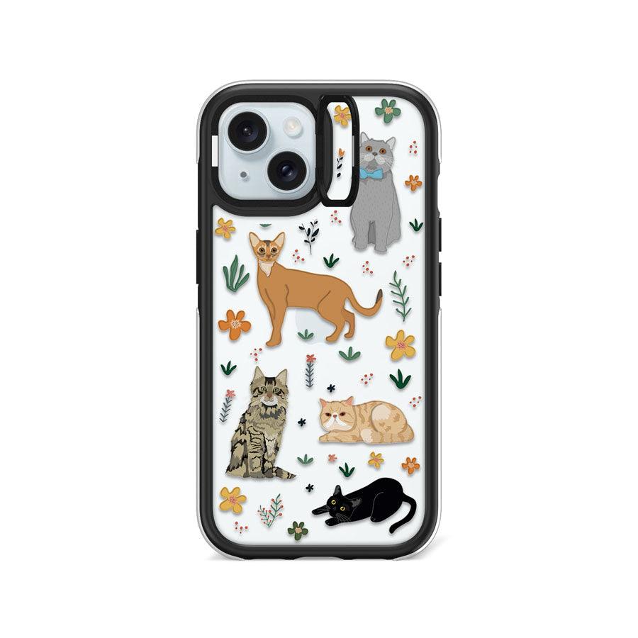 iPhone 15 A Purr-fect Day Camera Ring Kickstand Case – CORECOLOUR AU
