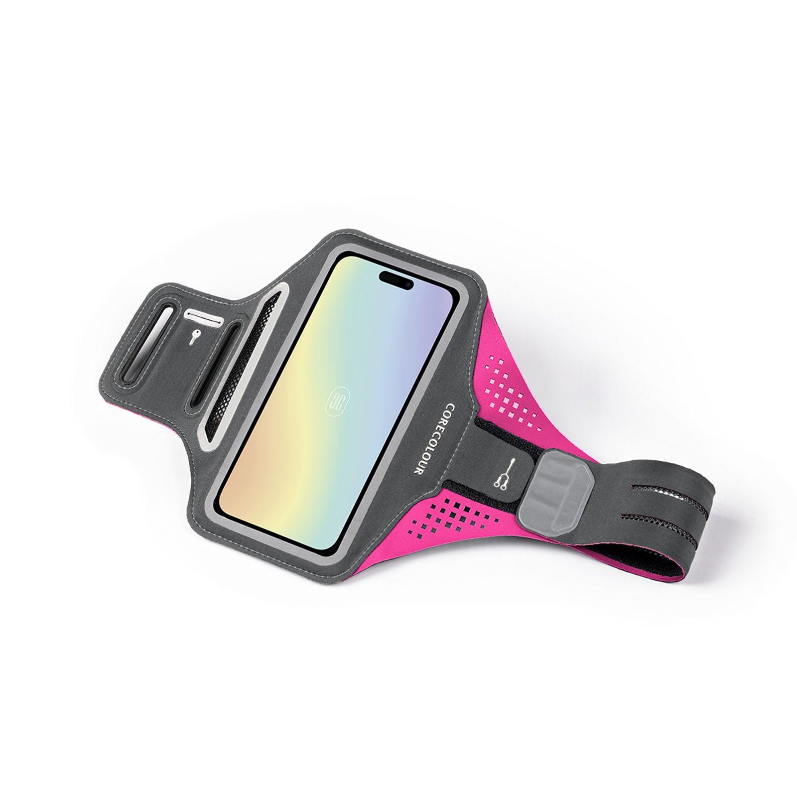 Neon Pink Sports Armband – 6.2” – CORECOLOUR AU